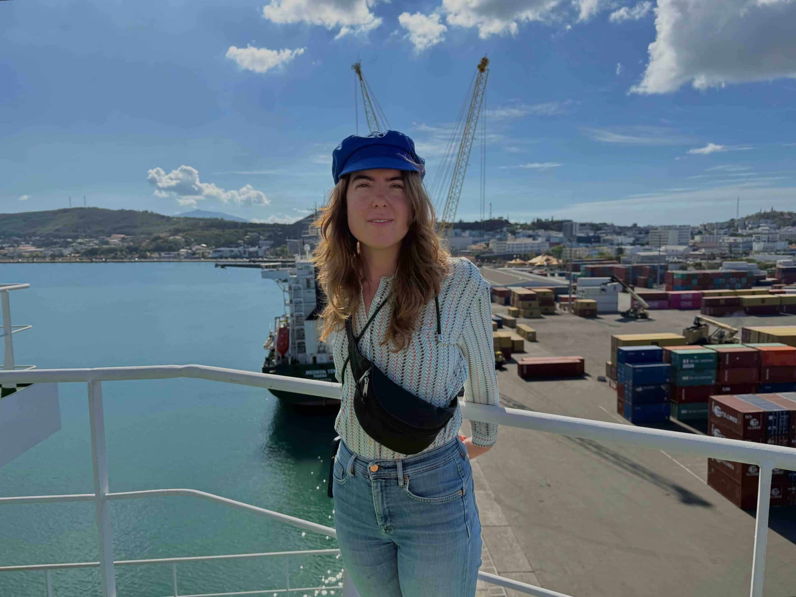 La résidence de Louise Cognard à bord d’un porte-conteneurs - NeOcean